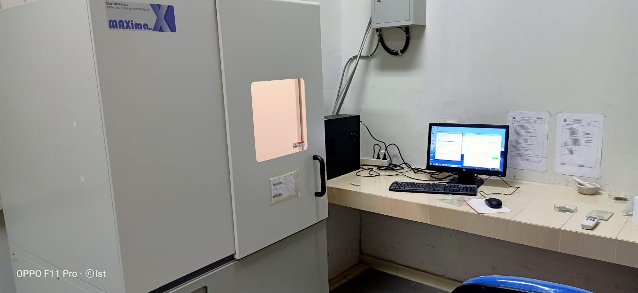 X-Ray Diffraction (XRD) – UPT Laboratorium Terpadu, Universitas Diponegoro